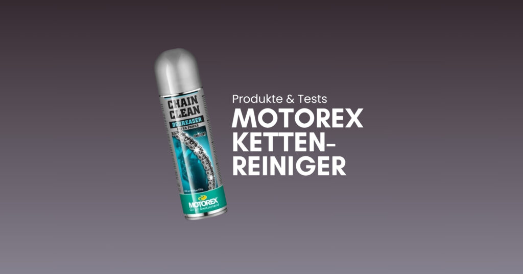 Motorex Chain Clean Degreaser Test